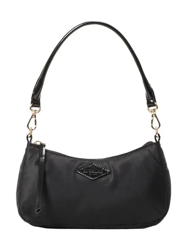 Mz Wallace Mini Chelsea Nylon Shoulder Bag - Black