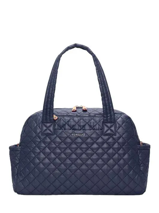 Mz Wallace Jimmy Deluxe Quilted Nylon Duffle Bag - Dawn 2