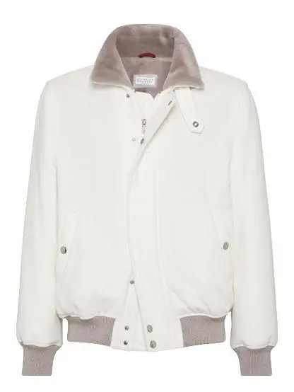 Brunello Cucinelli Aviator Jacket - Panama