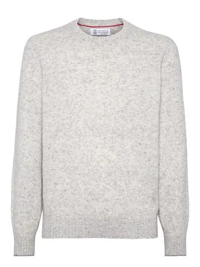 Brunello Cucinelli Knop Sweater - Light Grey