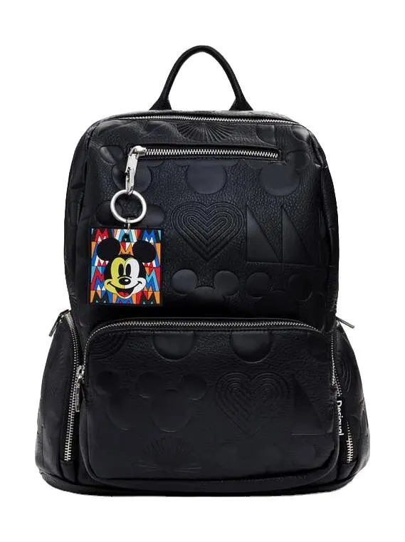 Desigual Mickey Mouse™ Embossed Backpack - Black