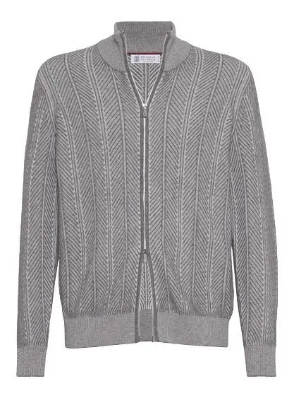 Brunello Cucinelli Vanisé Cardigan - Dark Grey