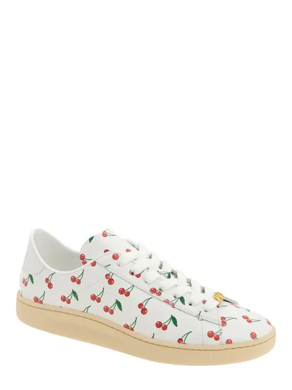 Valentino Garavani Royco Cherry Low Top Sneakers - White Multi