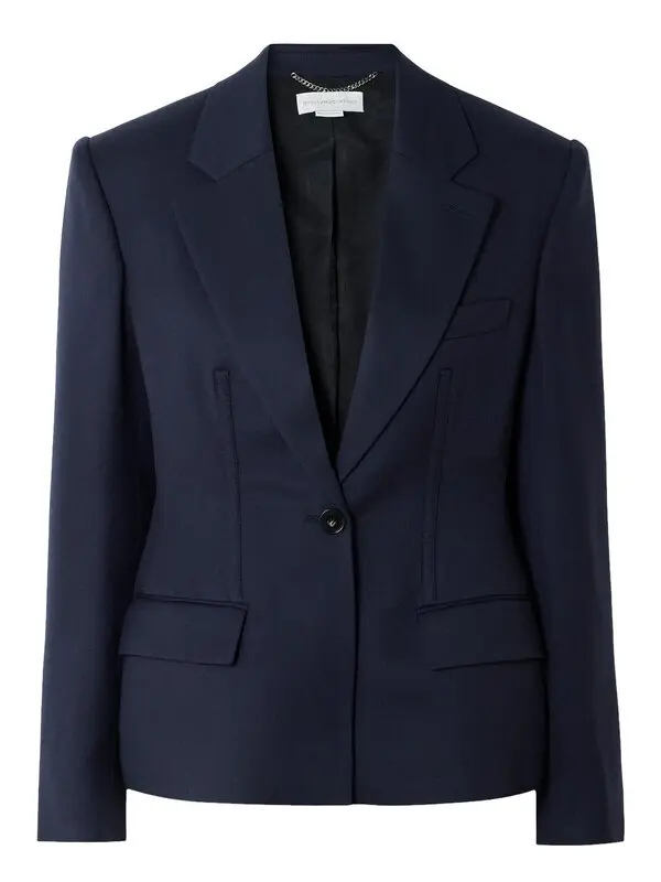 Stella McCartney Wool Blazer - Blue