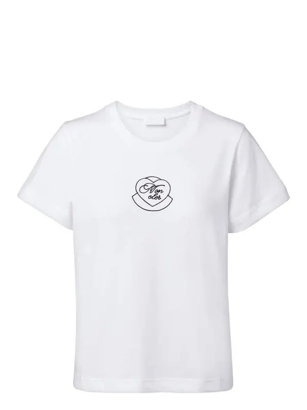 Moncler Cotton T-shirt - White