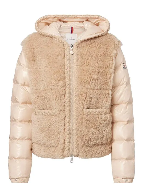 Moncler Plantay Down Jacket - Beige
