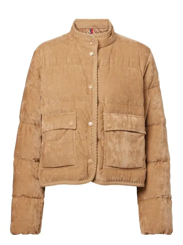 Moncler Essarts Down Jacket - Beige