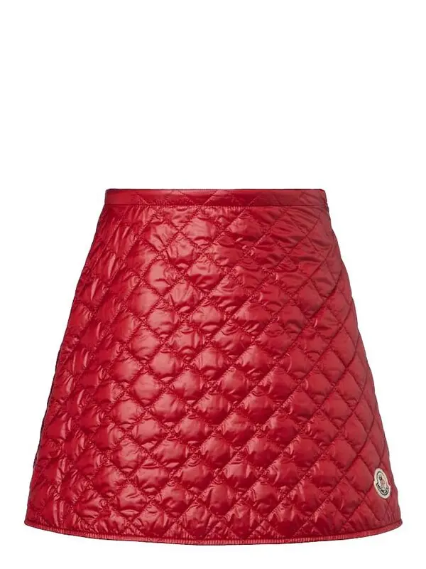 Moncler Technical Mini Skirt - Red