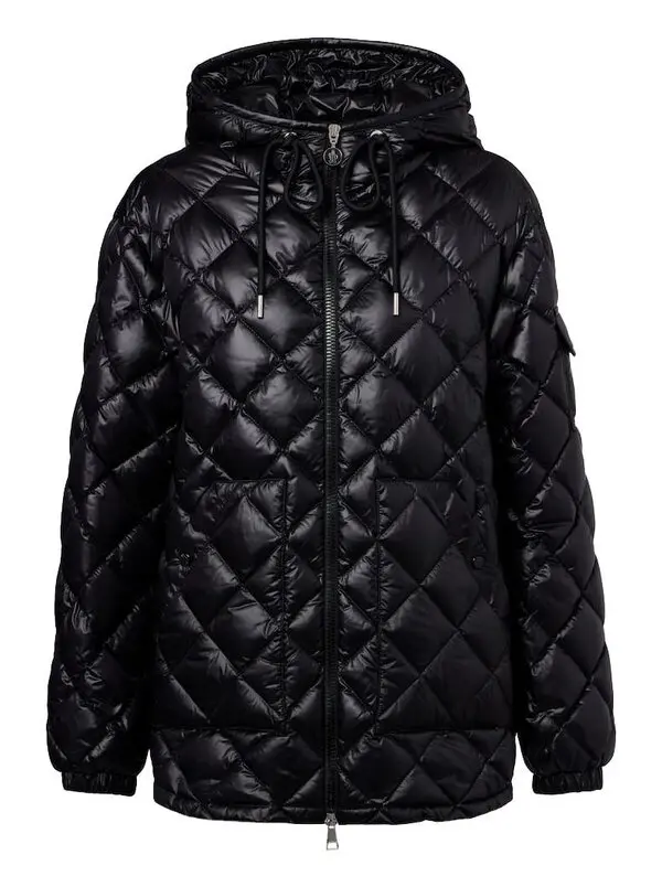 Moncler Quilted Down Jacket - Black