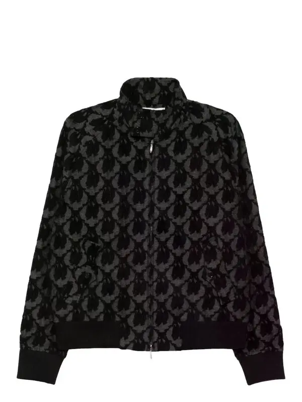 MASU Bat Jacquard Drizzler Jacket - Black