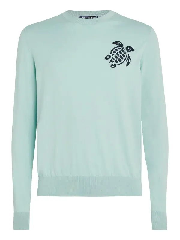 Vilebrequin Cotton Crew-neck Sweater - Blue