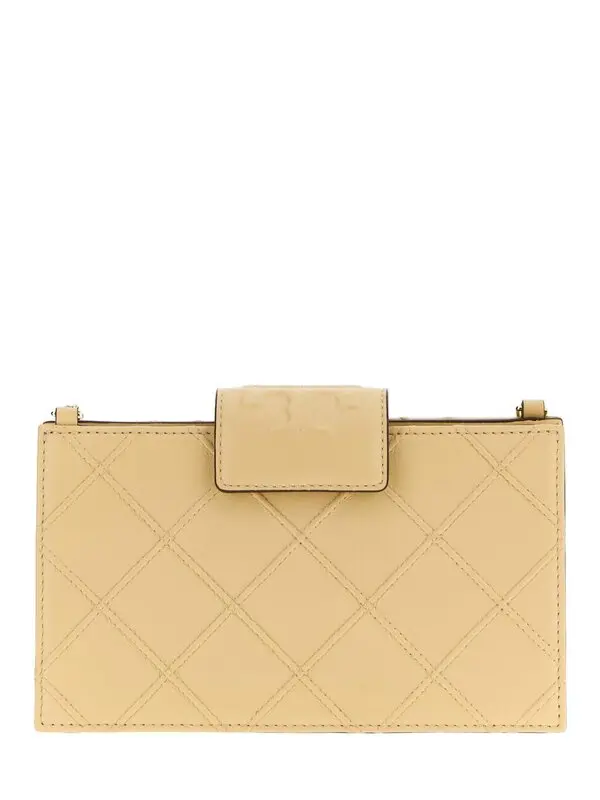 Tory Burch Quilted Chain Bag - Beige