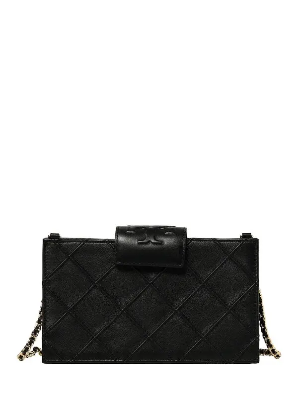 Tory Burch Quilted Chain Bag - Black