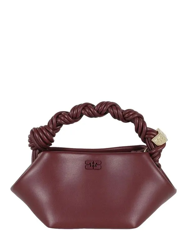 GANNI Handbag - Burgundy