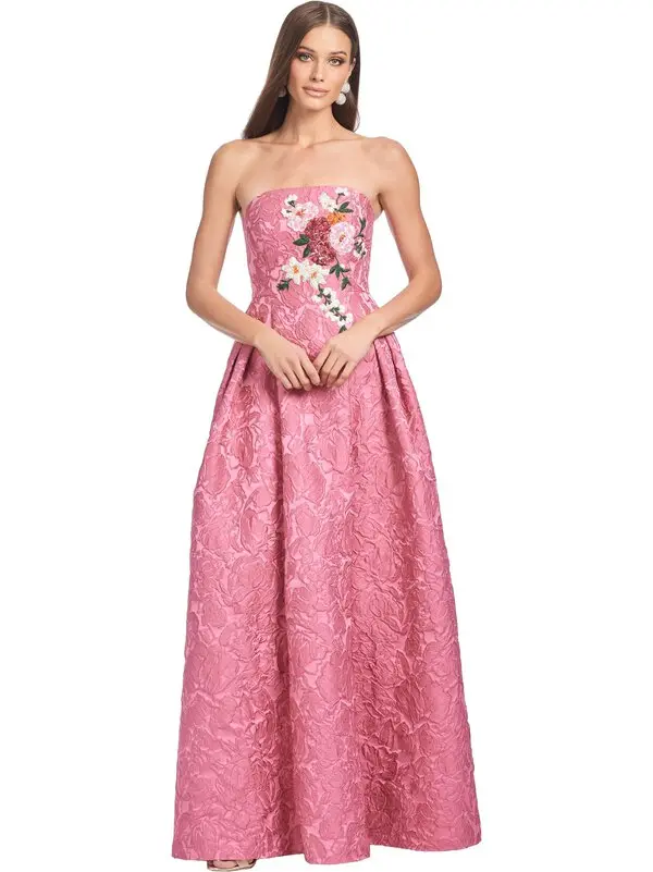 Sachin & Babi Belle Gown - Pink Serenade