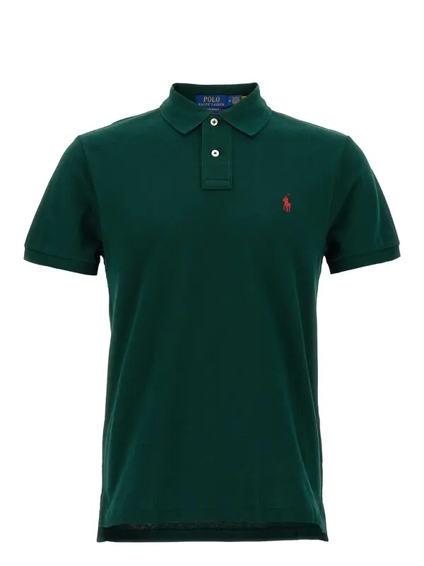 Polo Ralph Lauren Logo Polo Shirt - Green