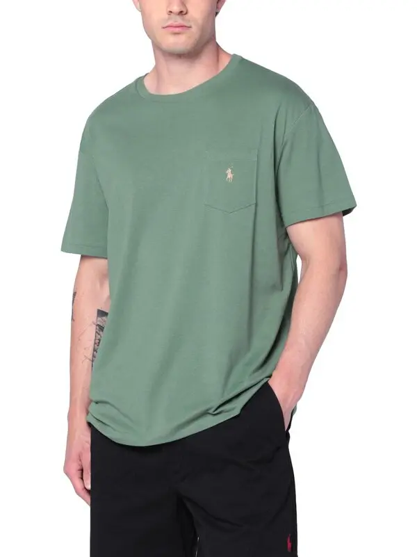 Polo Ralph Lauren Cotton T Shirt Classic Fit - Green