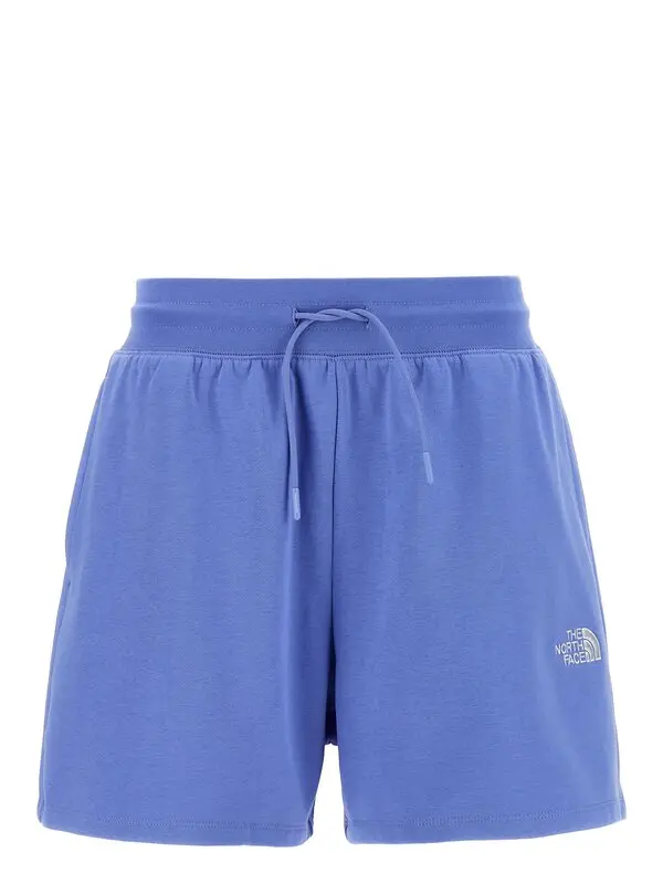 The North Face Cotton Fleece Shorts - Light Blue
