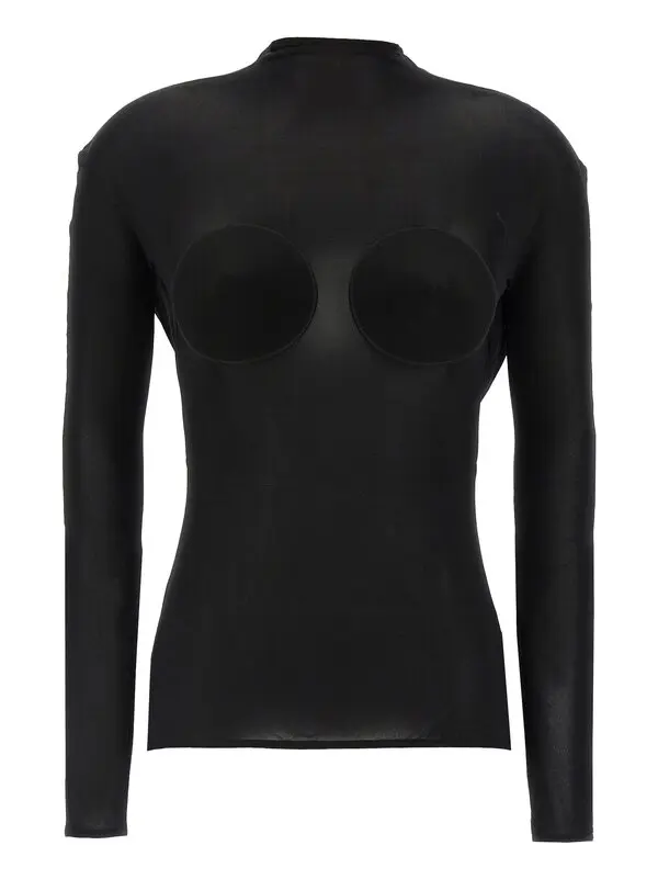 Jean Paul Gaultier Cone Sweater - Black