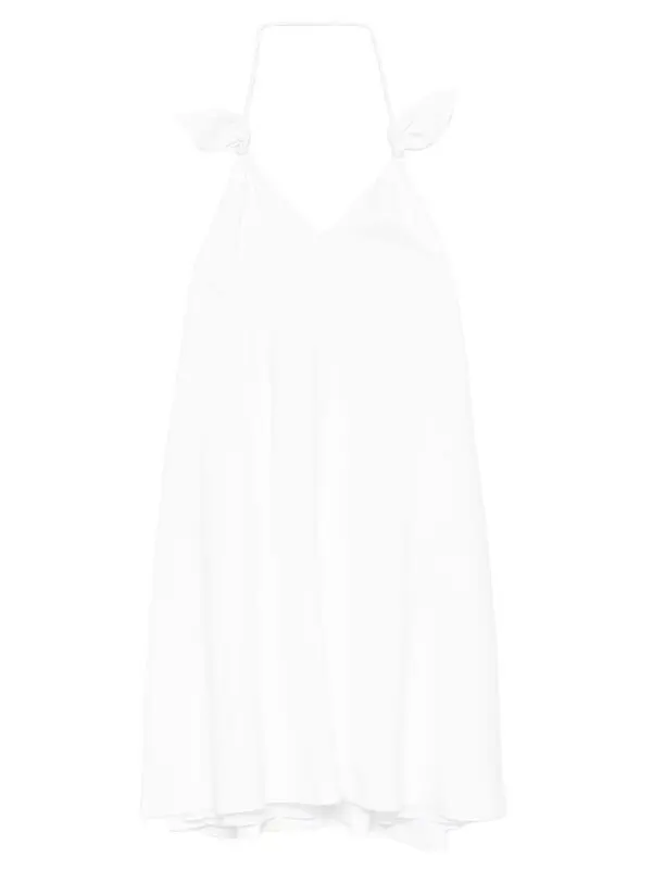 Loewe Flamenco Short Dress - White