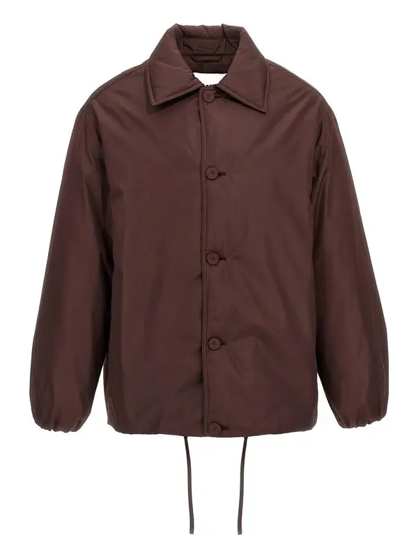 JIL SANDER Down Blouson 08 Jacket - Brown
