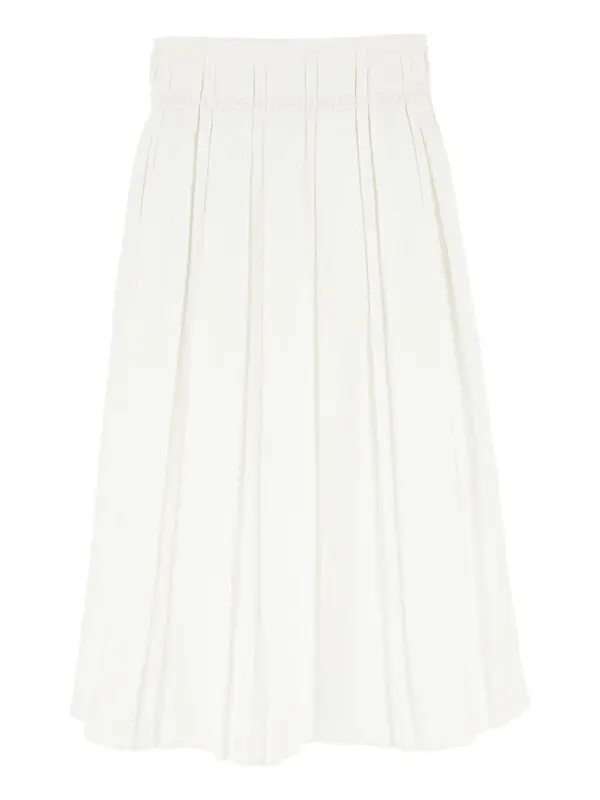 JIL SANDER Midi Skirt - White