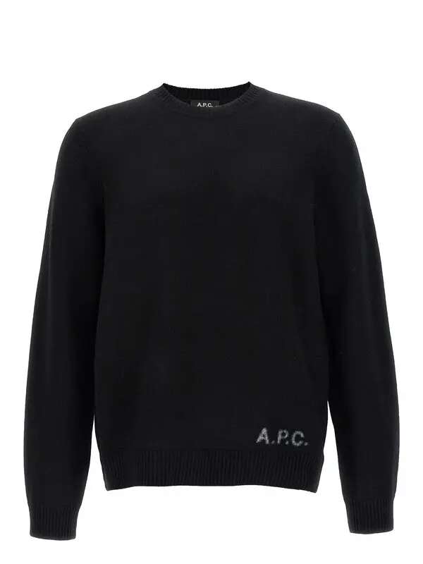 A.p.c. Edward Wool Sweater - Black