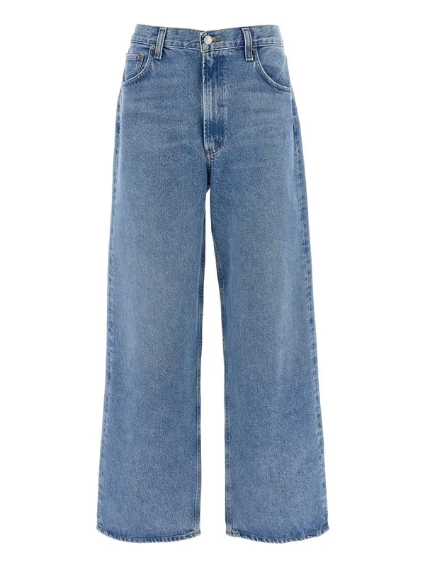 AGOLDE Low Curve Jeans - Light Blue