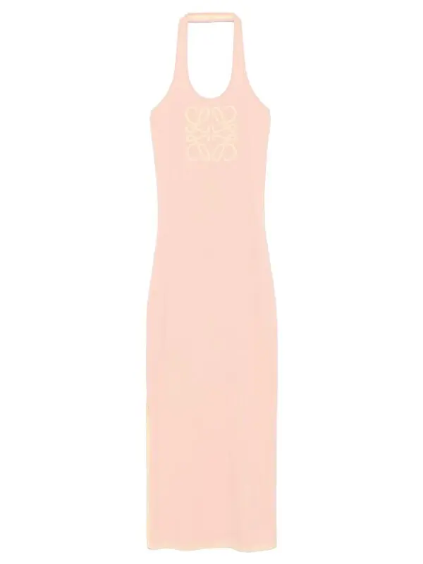 Loewe Anagram Long Tank Dress - Pink