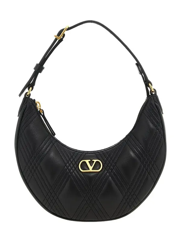 Valentino Garavani Quiltie 67' Mini Shoulder Bag - Black