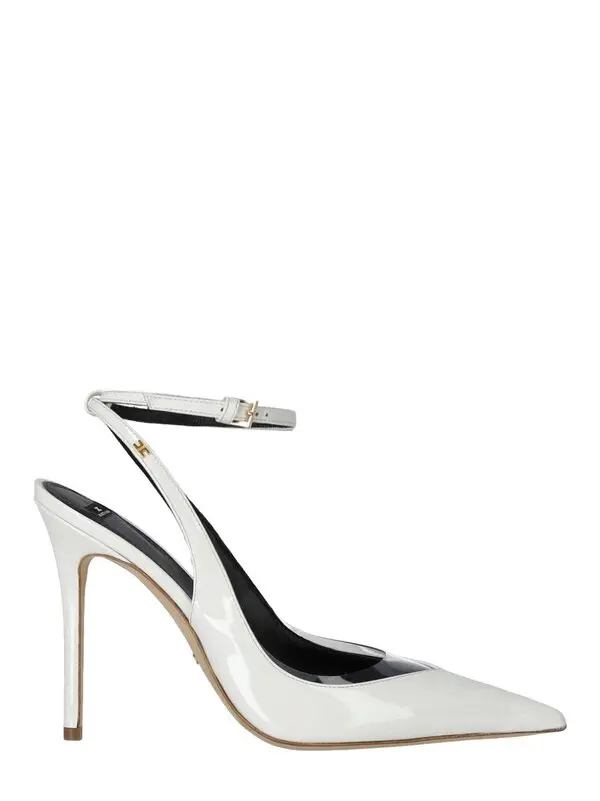 Elisabetta Franchi Slingback Pumps - Ivory