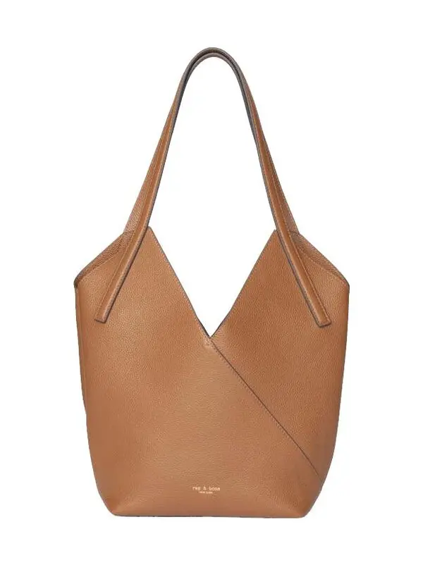 Rag & Bone Small Alix Carryall Leather Tote - Cognac