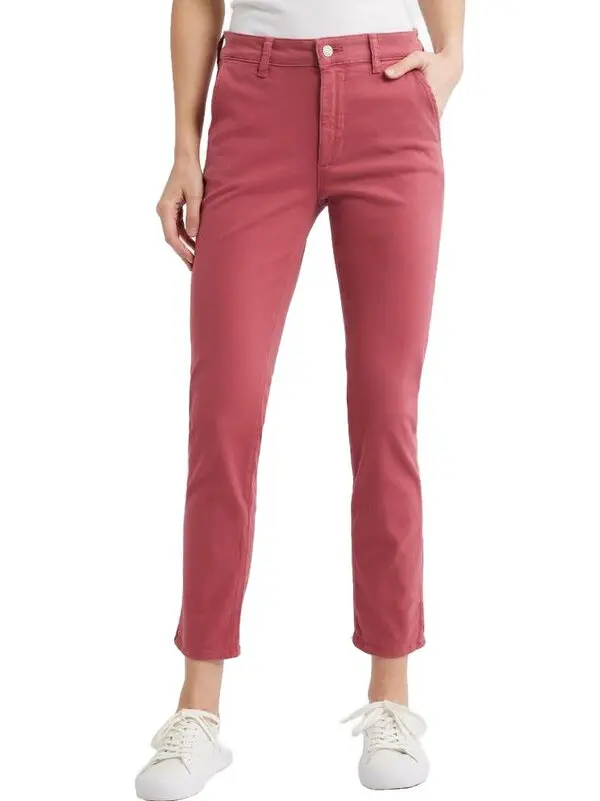 MAVI Kathleen Slim Boyfriend Twill Chinos - Bubblegum Casual Twill