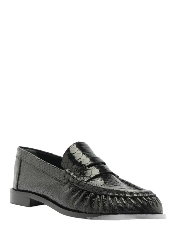 Schutz Tyche Penny Loafer - Black