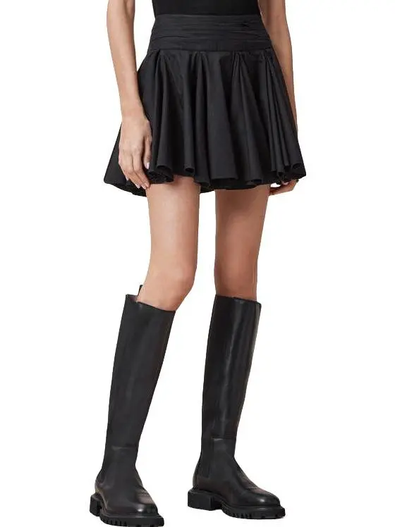 ALLSAINTS Tulip Miniskirt - Black