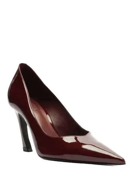 Schutz Lexi Lo Pointed Toe Pump - Vino