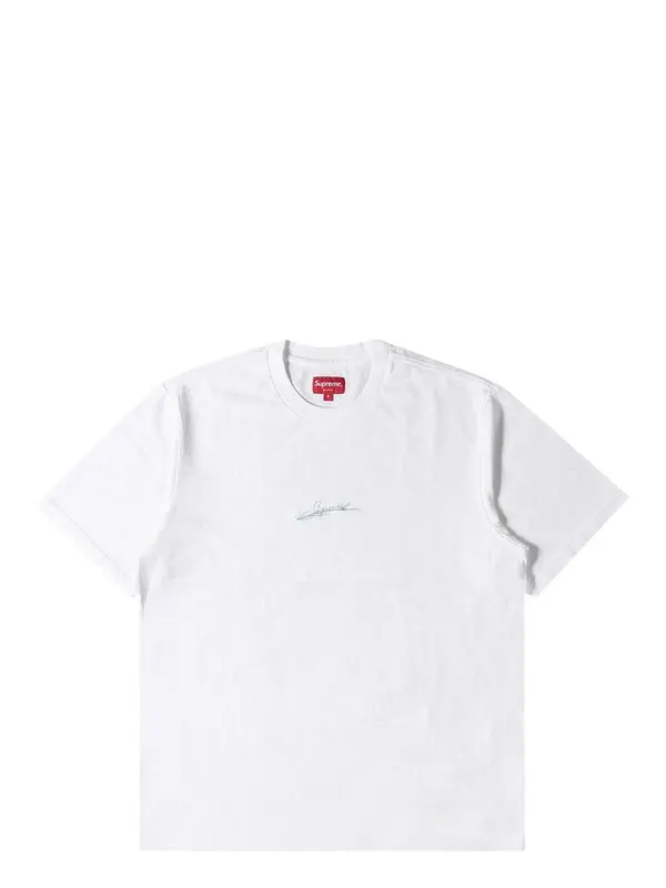 Supreme Signature Short-sleeve Top - White