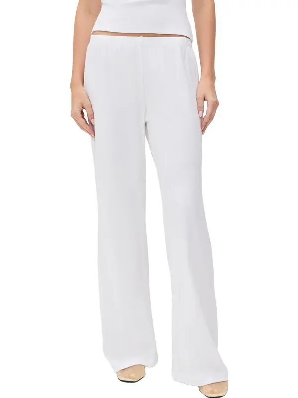 LESET Nando Lounge Pants - White