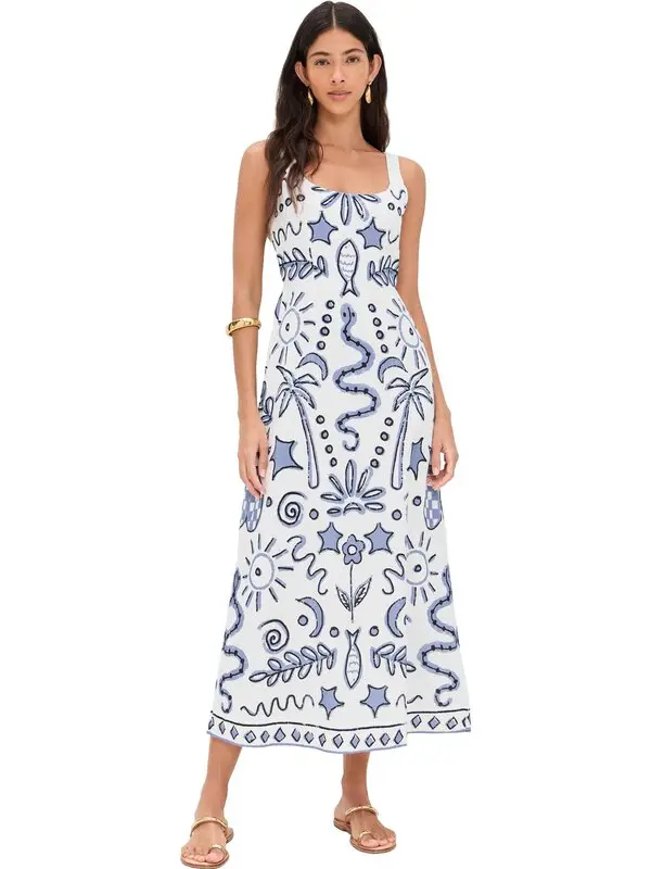 CLEOBELLA Shelly Ankle Maxi Dress - Verona Print