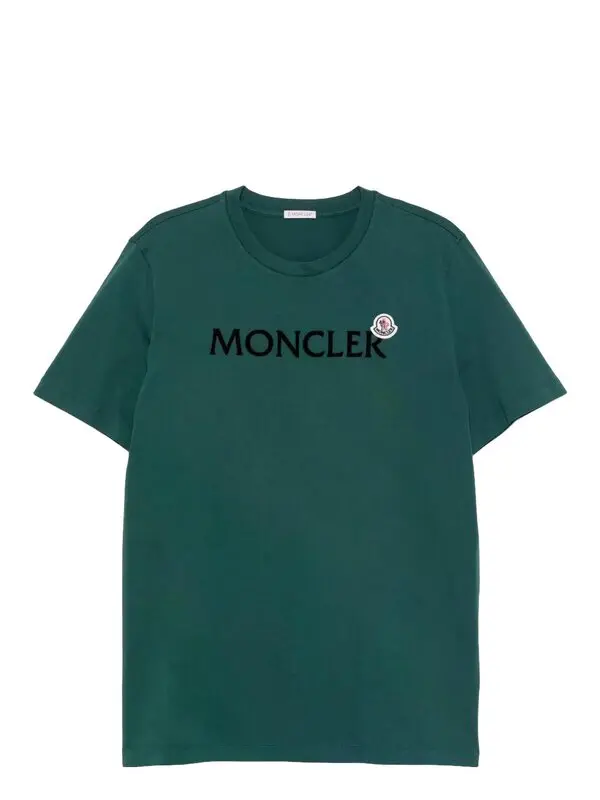 Moncler Logo-print T-shirt - Green