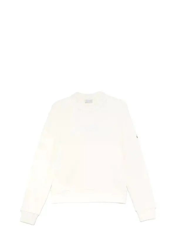 Moncler Crew-neck Sweatshirt - Neutrals