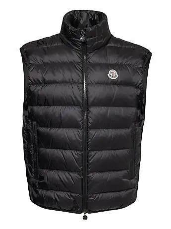 Moncler Padded Nylon Gilet - Black