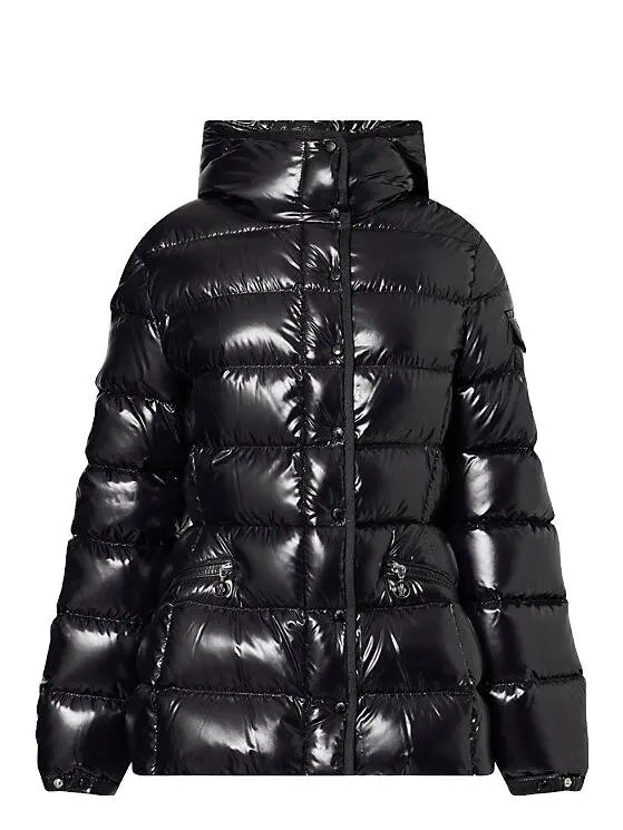 Moncler Barante Hooded Shell-down Jacket - Black