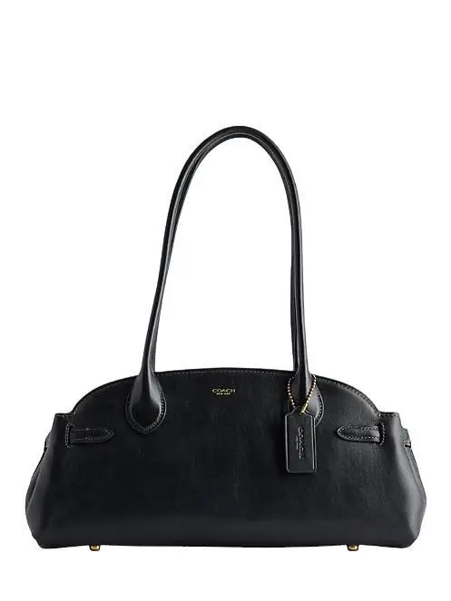 COACH® Empire 34 Leather Carryall Bag - Black