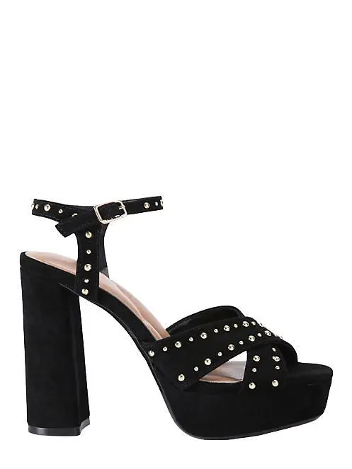Carvela Cinzia Platform Heeled Sandals - Black
