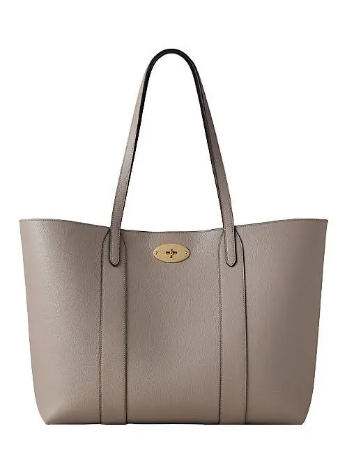 Mulberry Bayswater Leather Tote Bag - Cashmere Taupe