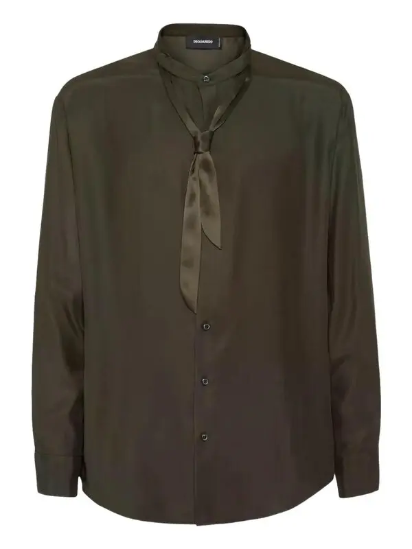 Dsquared2 Satin Shirt - Green
