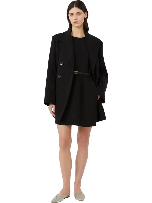 Max Mara Cady Mini Dress - Black