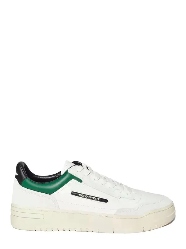 Polo Ralph Lauren Platform Lace-up Sneakers - White
