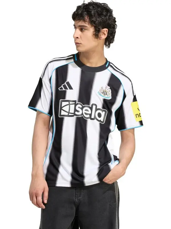 Adidas Newcastle United Fc 25/26 Home Jersey - Black / White